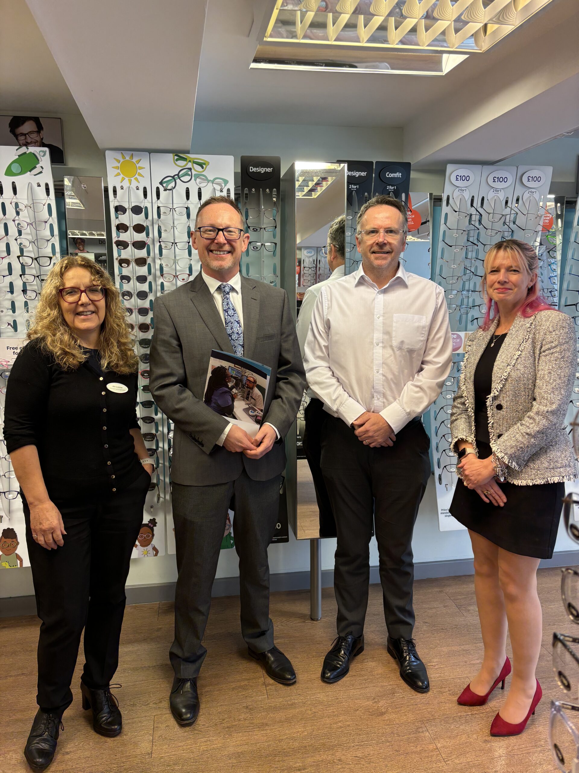 Political Visits - Optometry Wales