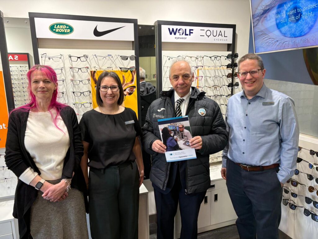 Political Visits - Optometry Wales